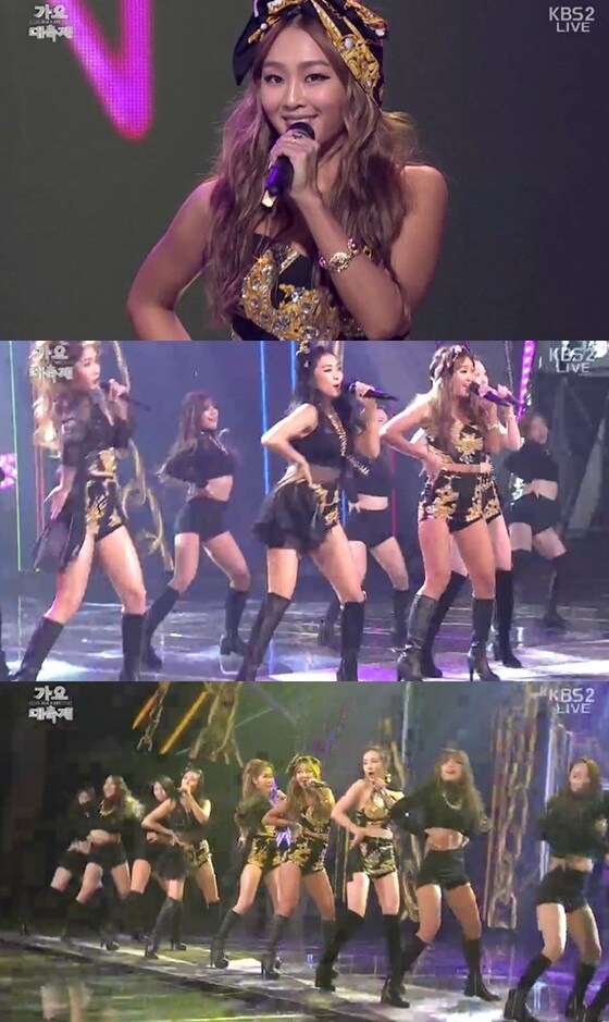 '가요대축제' 씨스타, 겨울에도 뜨거운 그녀들의 몸짓 - 뉴스1