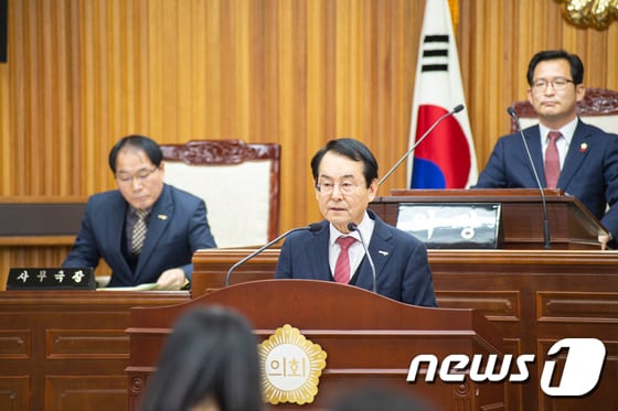 김종식 목포시장 "3대 전략산업 육성, 신성장동력 확보" - 뉴스1