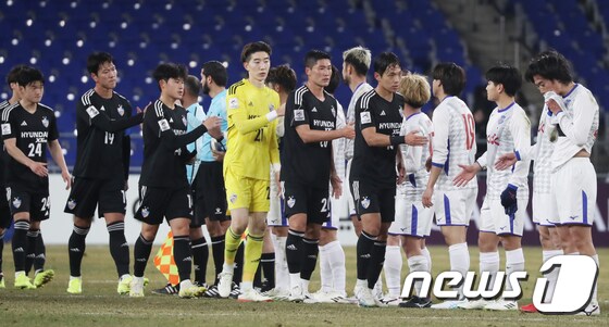 울산 HD FC, ACL 16강 1차전서 고후 3대 0 승리 - 뉴스1