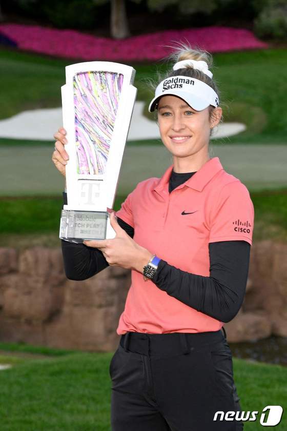 [사진] 16년만에 LPGA 4개 대회 연속 우승 넬리 코르다 - 뉴스1