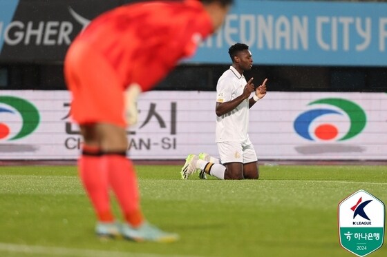 '2골 1도움' 서울E 이코바, K리그2 12R 최고의 별 - 뉴스1