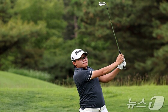 "내 공 쳤는데 오구플레이?" 박성제, KPGA KB금융 리브챔피언십서 실격 - 뉴스1