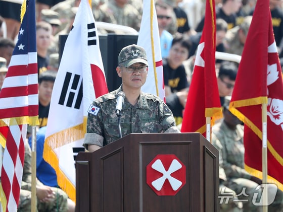 [뉴스1 Pick] 미8군 한미동맹 71주년 맞아 카투사 친선주간 개막 뉴스1