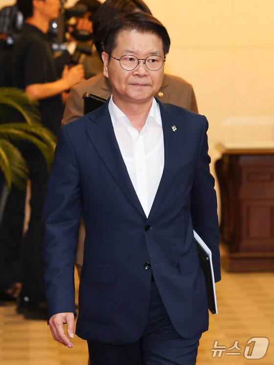 이정식 고용노동부 장관, 국무회의 참석 - 뉴스1